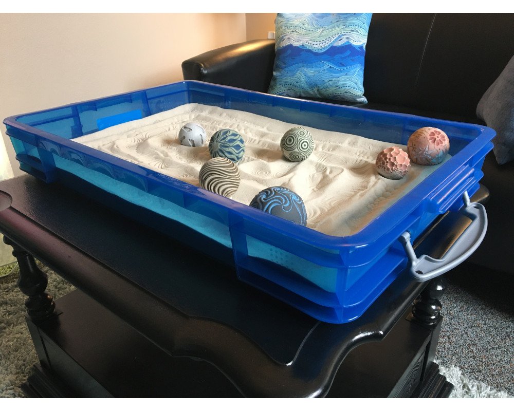 Full-sized Plastic Sand Tray with Lid – Sand Tray Therapy