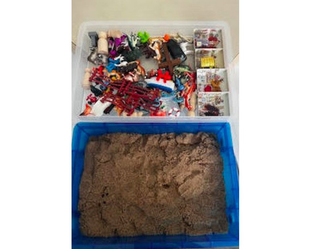 Basic Portable Sand Tray Starter Kit – Sand Tray Therapy