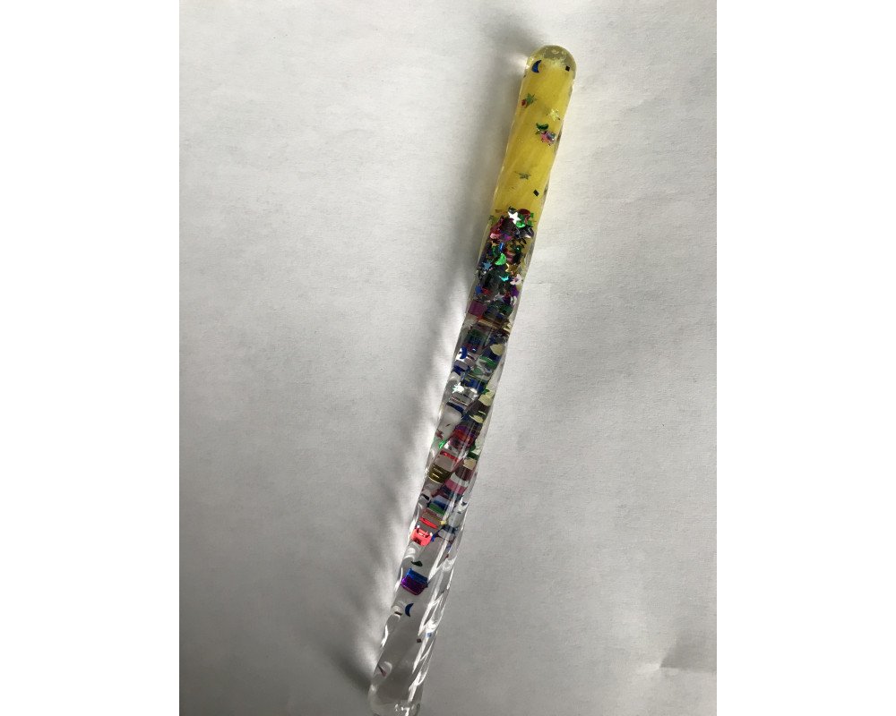 Mini Spiral Glitter Wand – Sensory