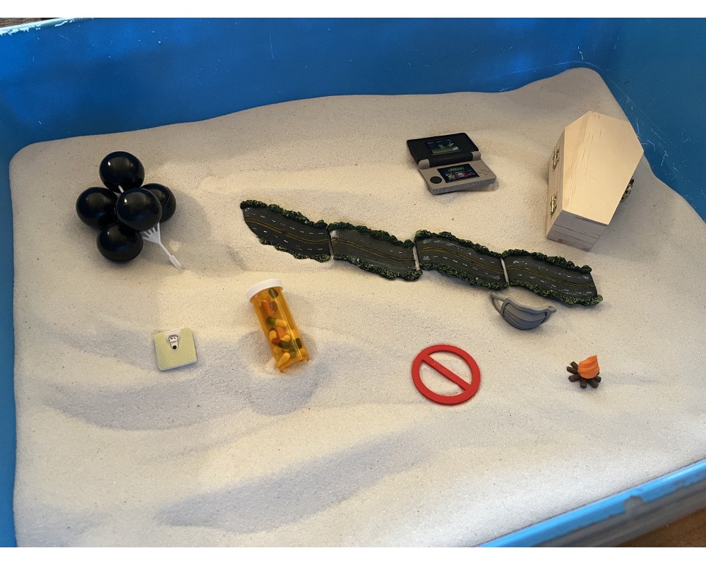 Road – Sand Tray Therapy