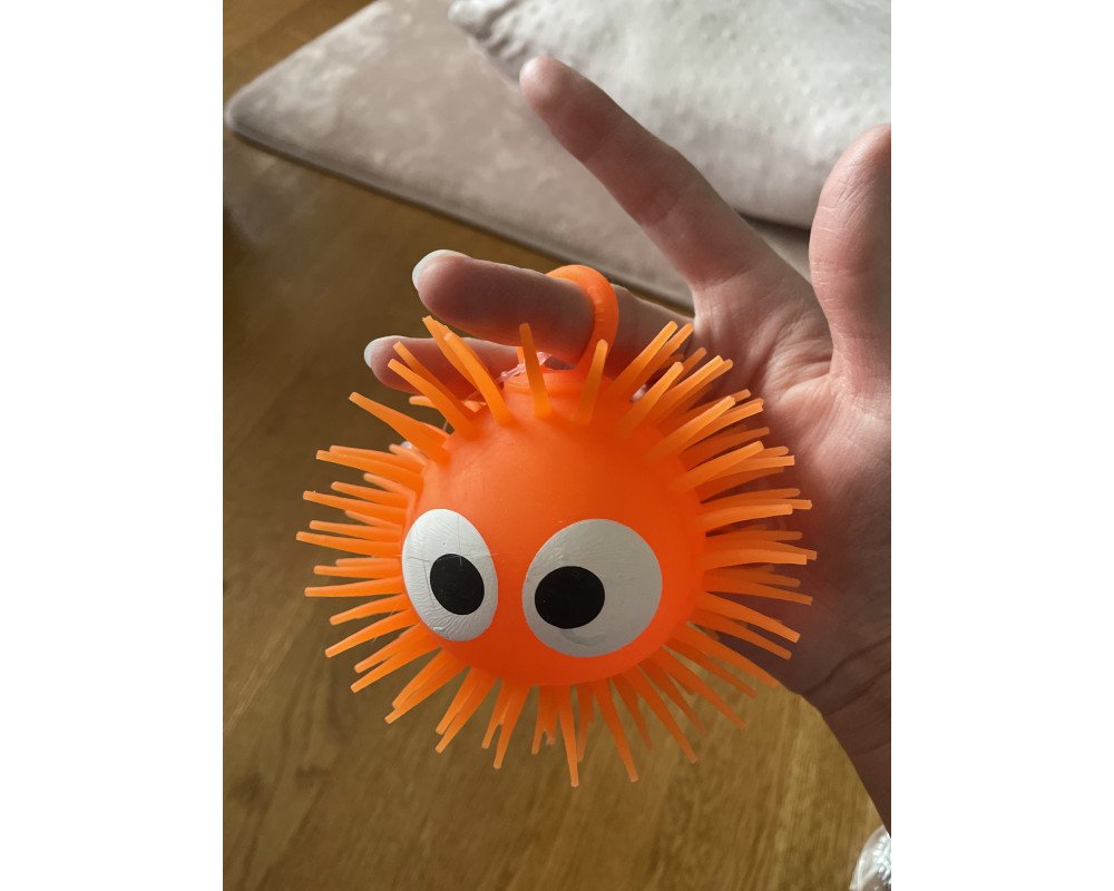 Flashing Puffer with Eyes – Sensory