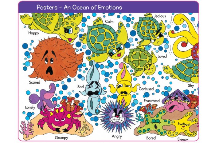 An Ocean of Emotions Poster – Playroom Furnishings: Posters & Decor