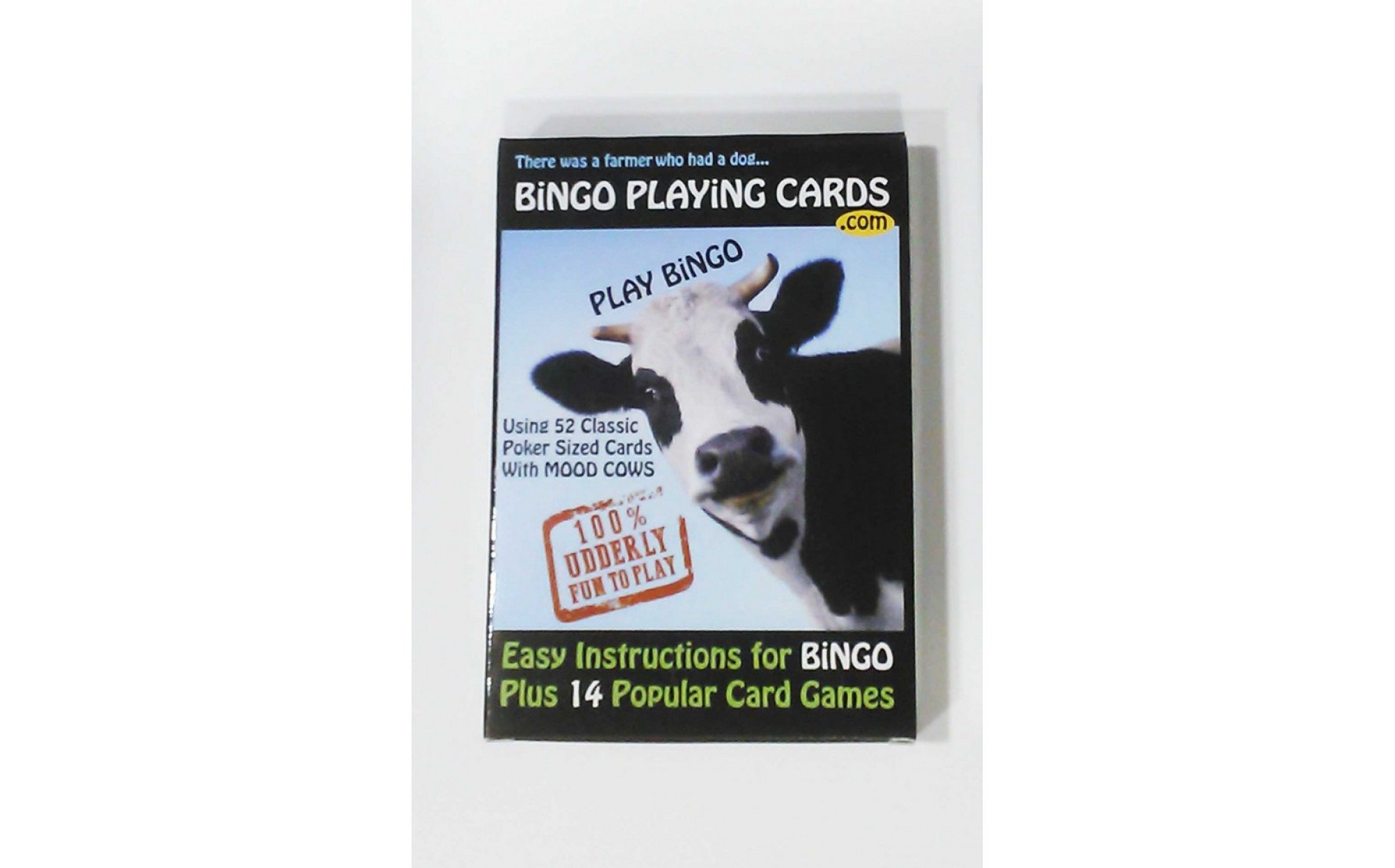 Mood Cow Bingo Playing Cards – Games