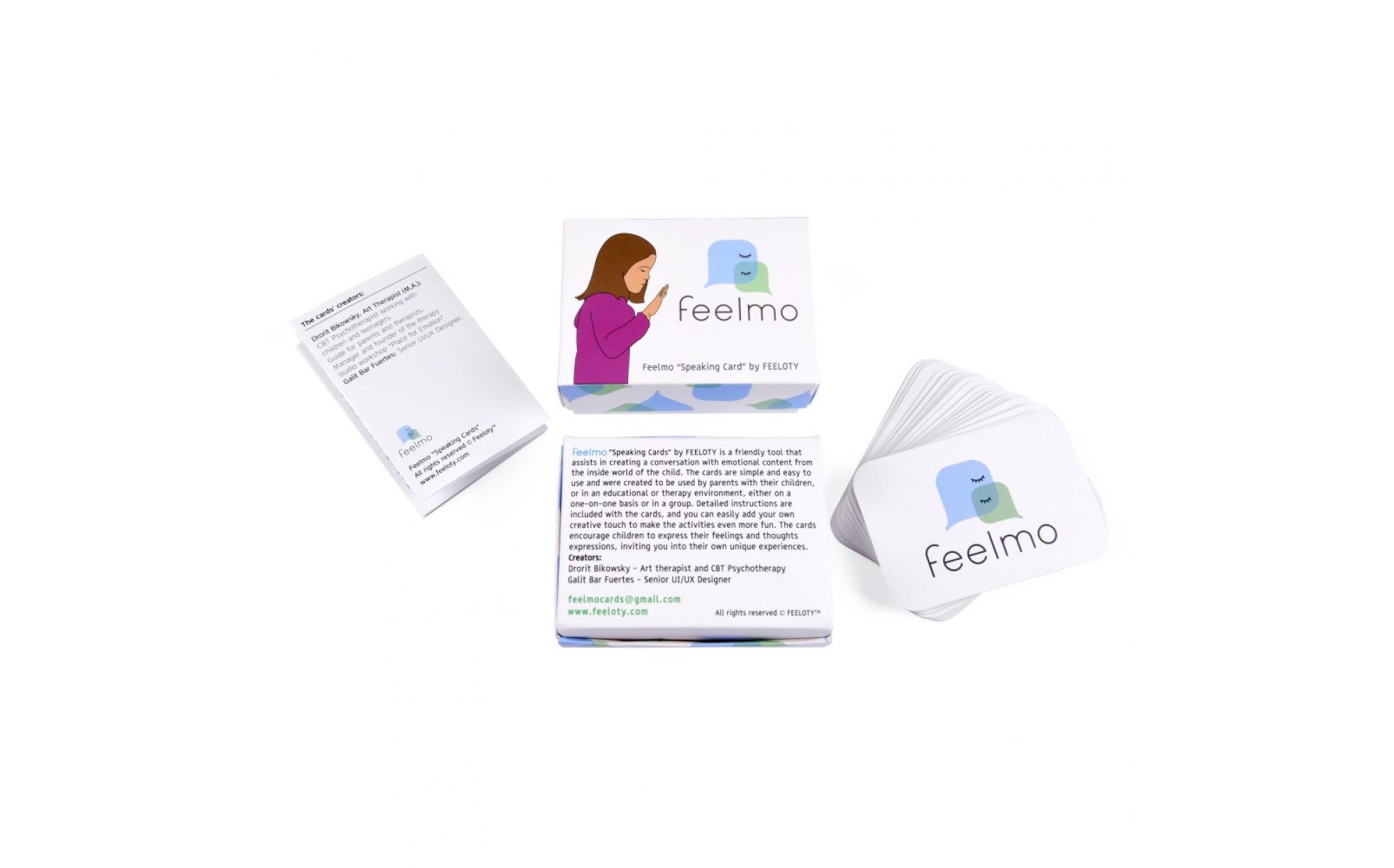 Feelmo Speaking Cards Games