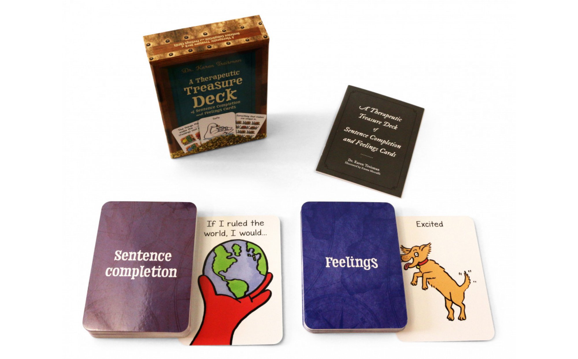 A Therapeutic Treasure Deck of Feelings and Sentence Completion Cards ...
