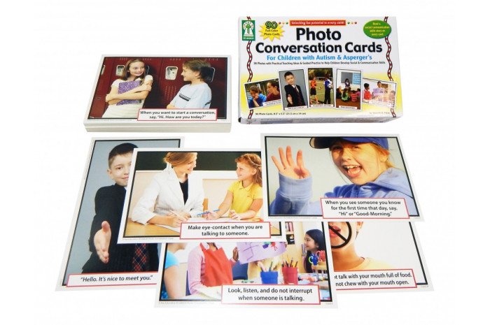 Photo Conversation Cards for Children on the Autism Spectrum – Games
