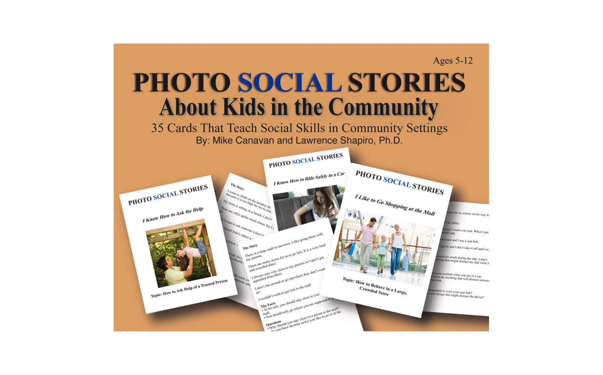 Photo Social Stories About Kids in the Community Card Game – Games