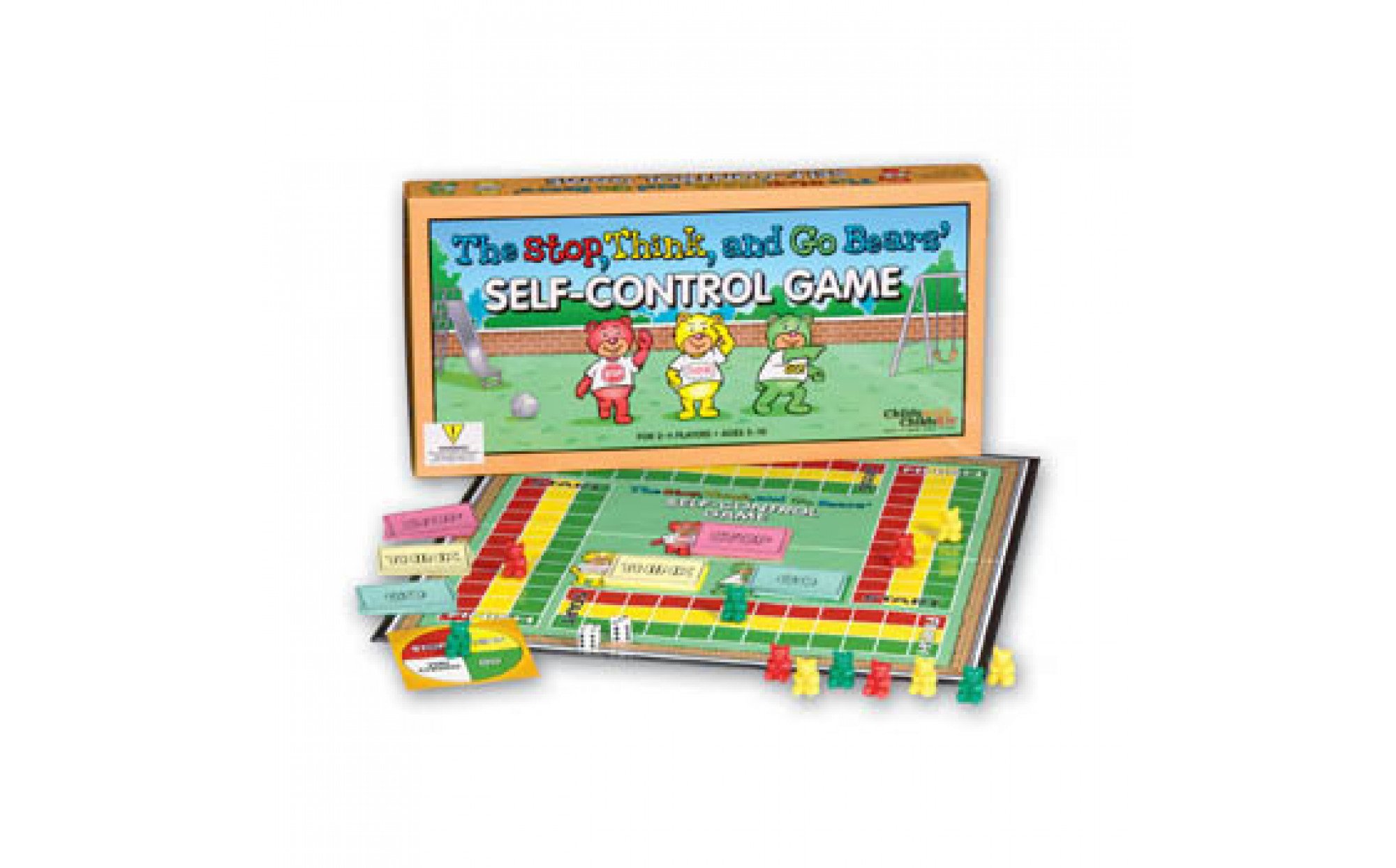 The Stop, Think, and Go Bears Self Control Board Game – Games