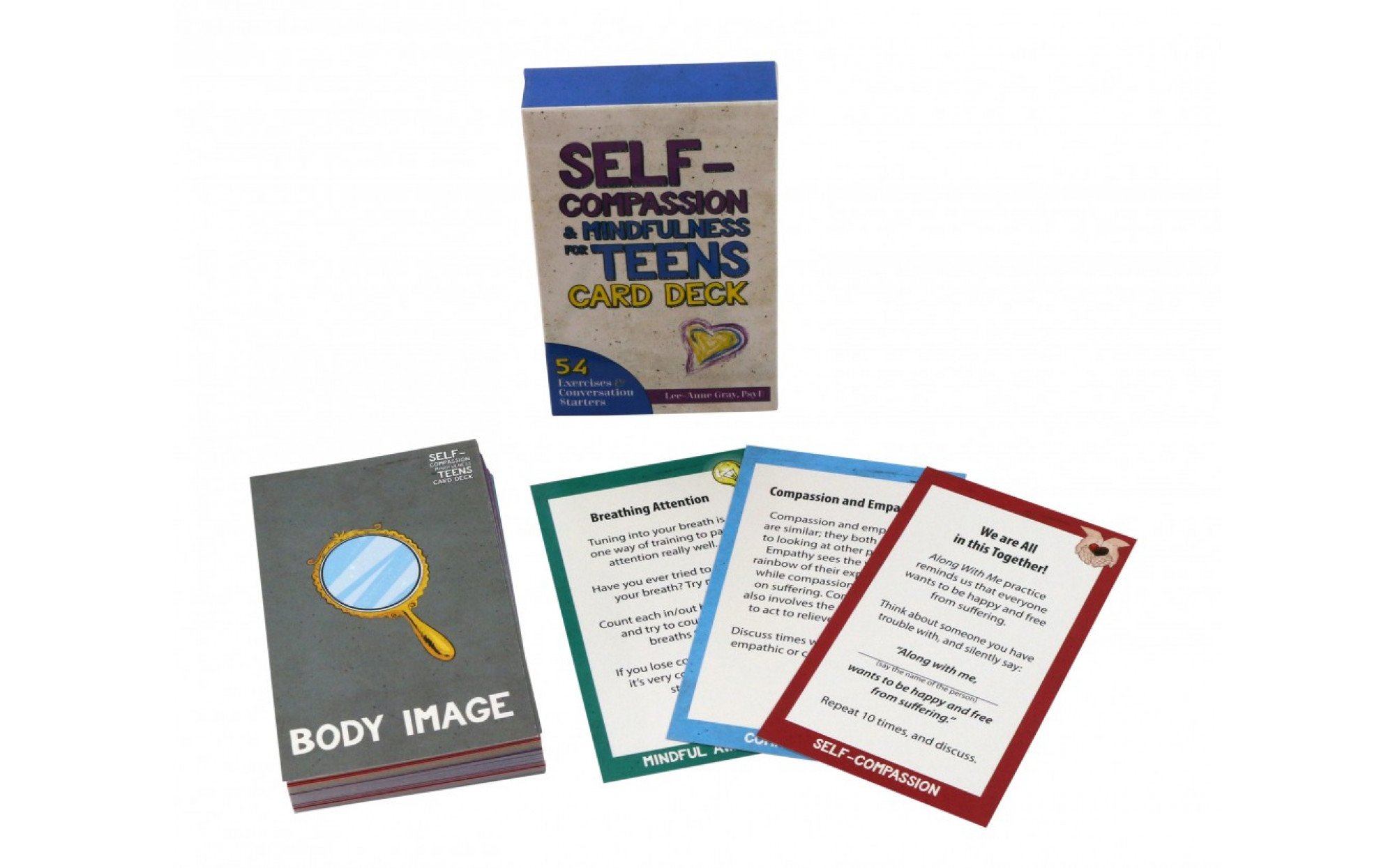 Self-Compassion & Mindfulness for Teens Card Deck – Games
