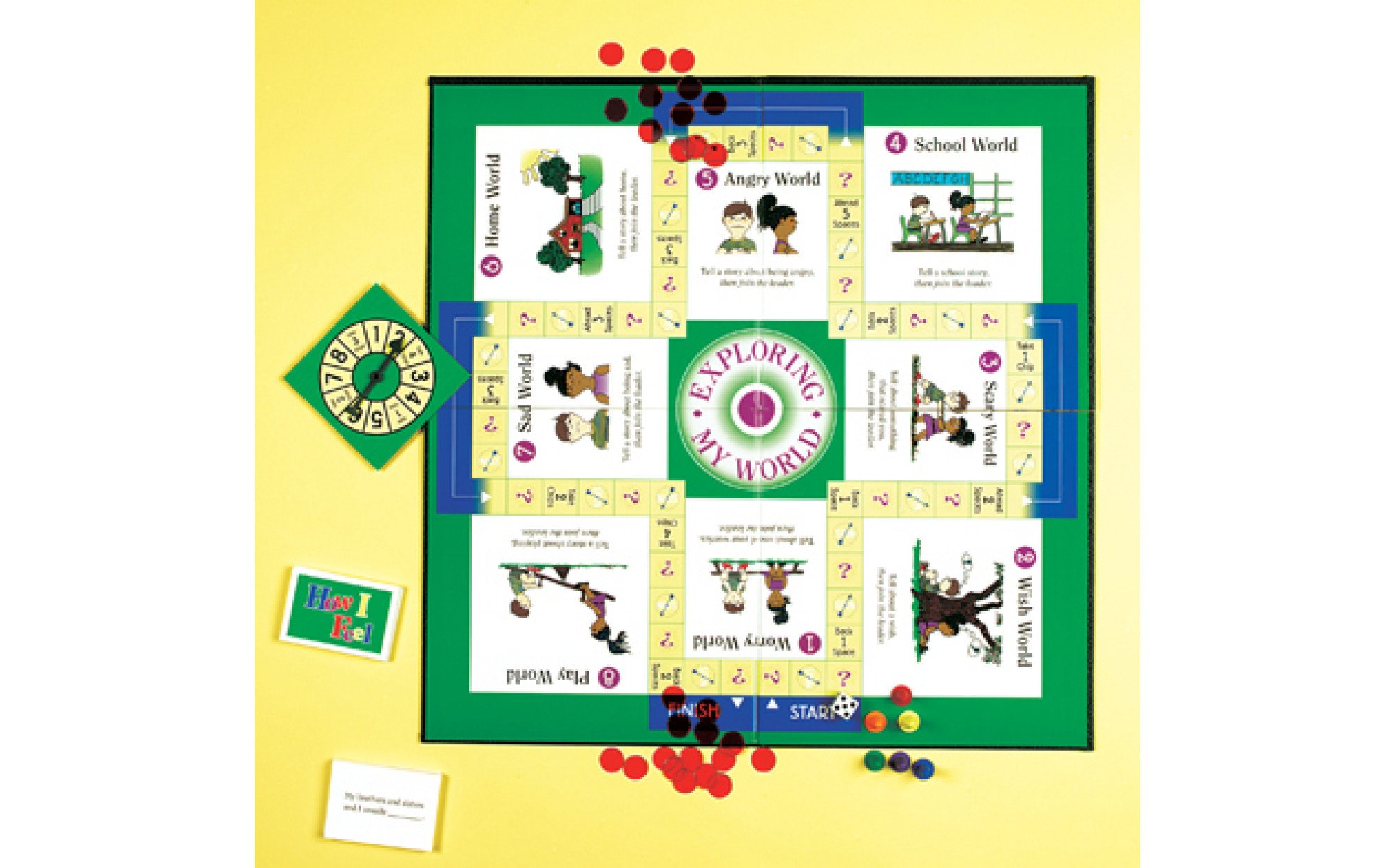 Exploring My World Board Game – Games