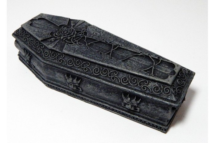 Ornate Coffin – Sand Tray Therapy