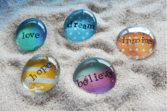 Inspiration Glass Gems – Sand Tray Therapy