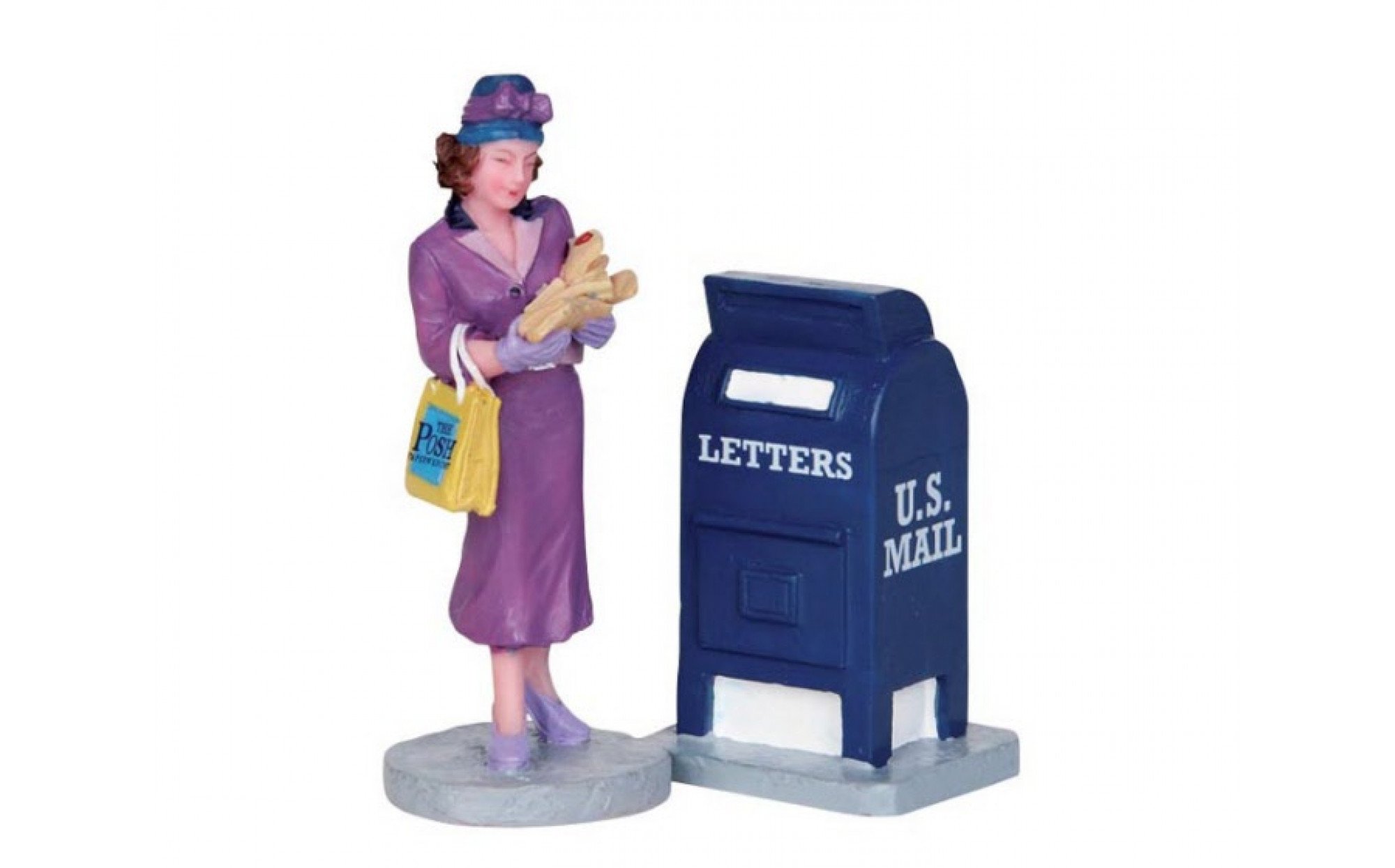 Woman Mailing Letters and Mailbox – Sand Tray Therapy