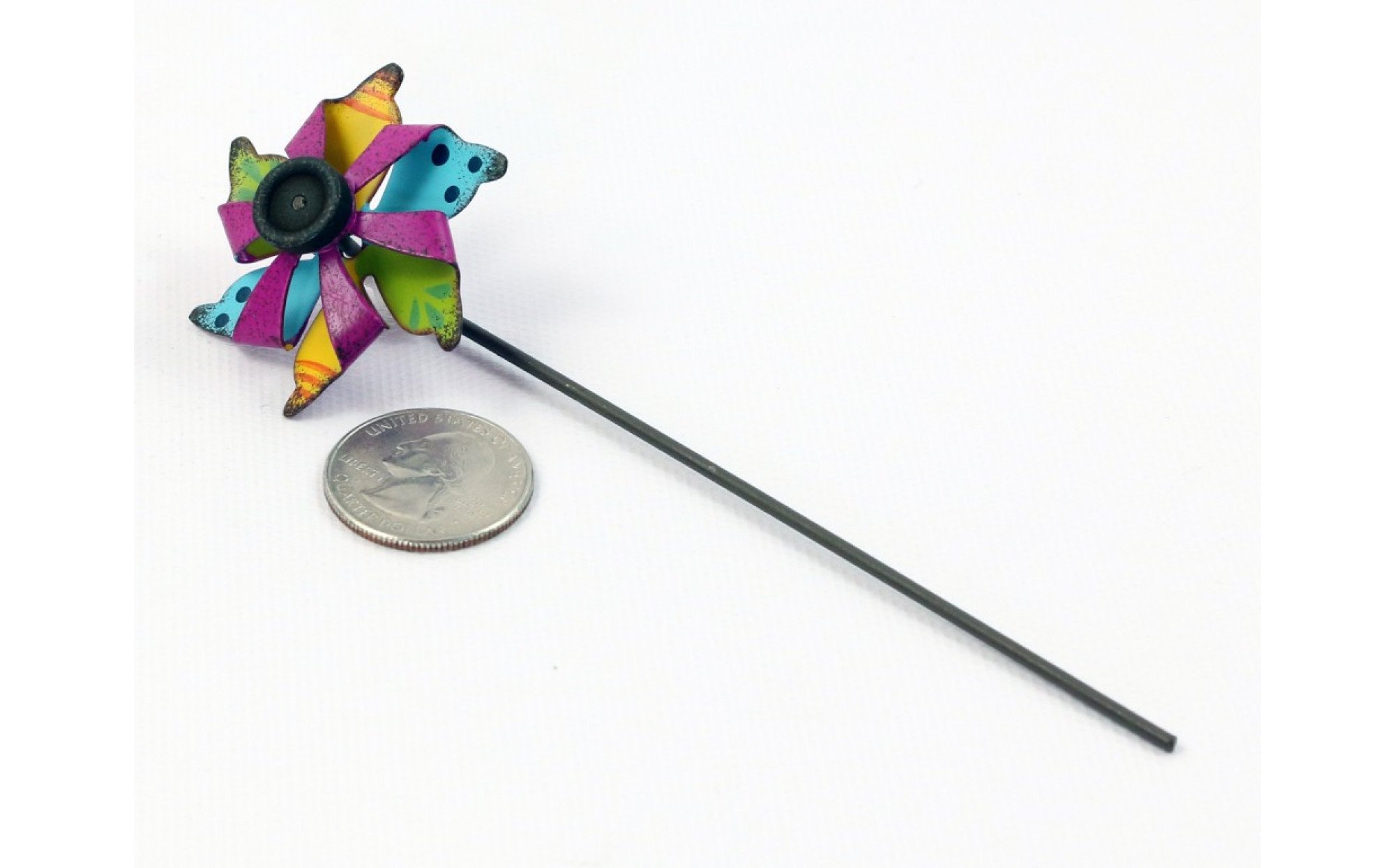 Metal Pinwheel Miniature – Sand Tray Therapy