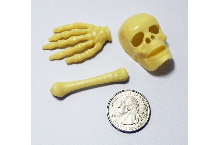 Plastic Skeleton Bones (Set of 3) – Sand Tray Therapy