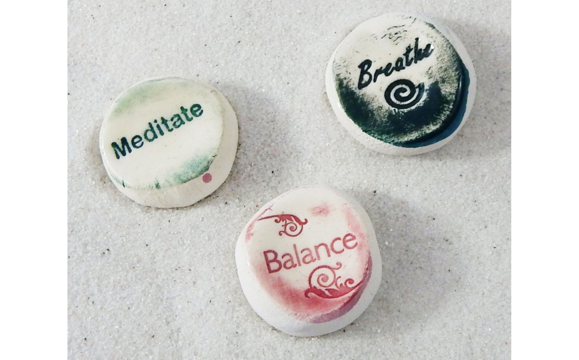 Relaxation Stones – Sand Tray Therapy