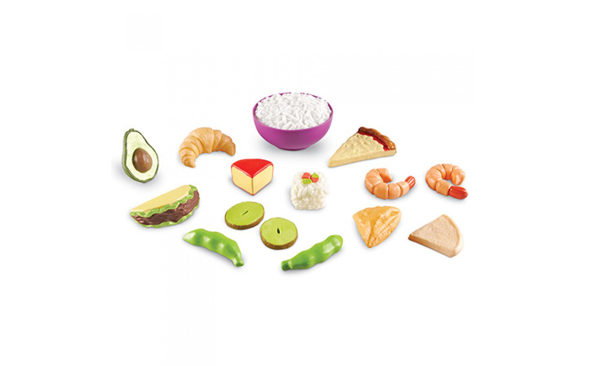 Multicultural Food Set – Play Therapy Toys