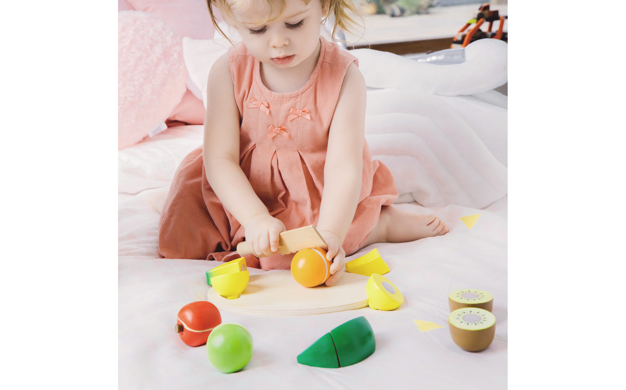 Wooden Fruit Set – Play Therapy Toys