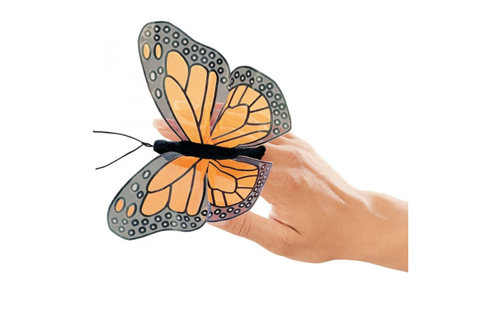 Monarch Butterfly Finger Puppet – Puppets