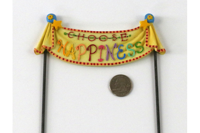 Choose Happiness Sign – Sand Tray Therapy