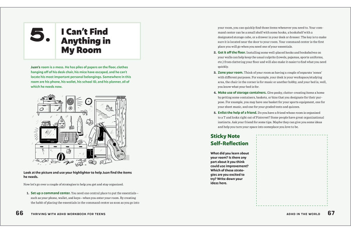 Thriving with ADHD Workbook for Teens: Improve Focus, Get Organized ...