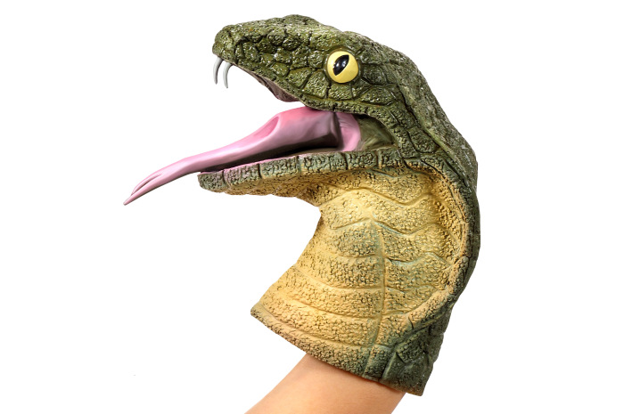 Cobra Stretchy Hand Puppet – Puppets