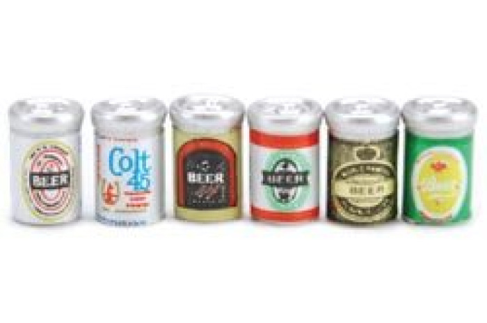 Tiny Beer Cans – Sand Tray Therapy