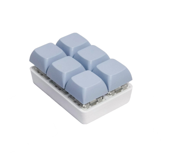 6 Key Mechanical Fidget - Clicky - Blue – Sensory