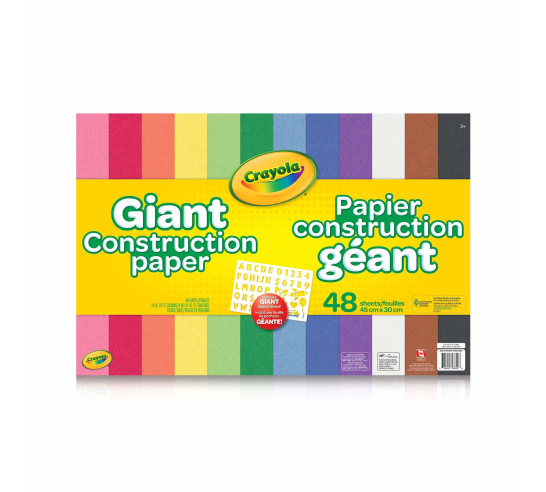 Crayola Giant Construction Paper – Art Therapy