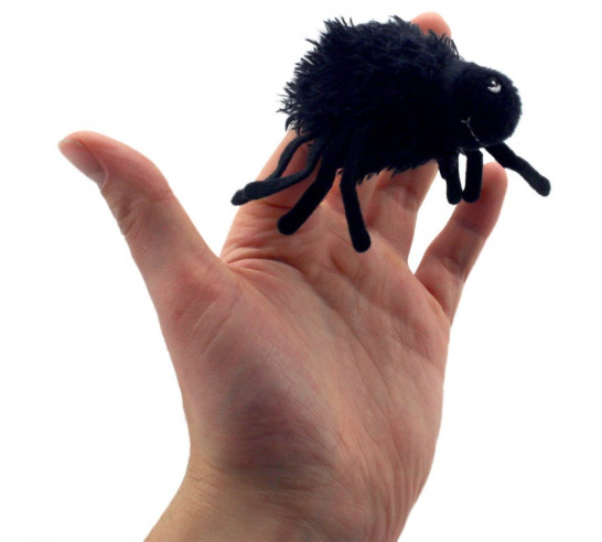 Furry Spider Finger Puppet – Puppets