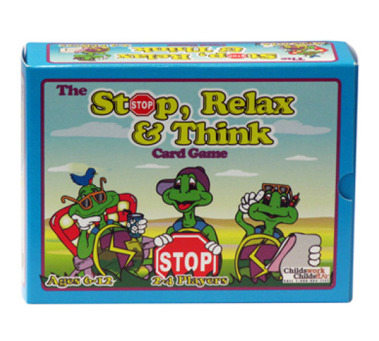 The Stop Relax & Think Card Game – Games