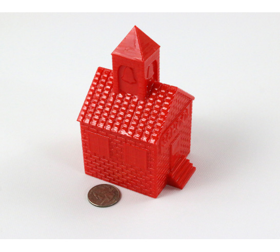 School Building – Sand Tray Therapy