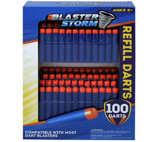Blaster Storm Darts 100 pack (Nerf Compatible) – Play Therapy Toys